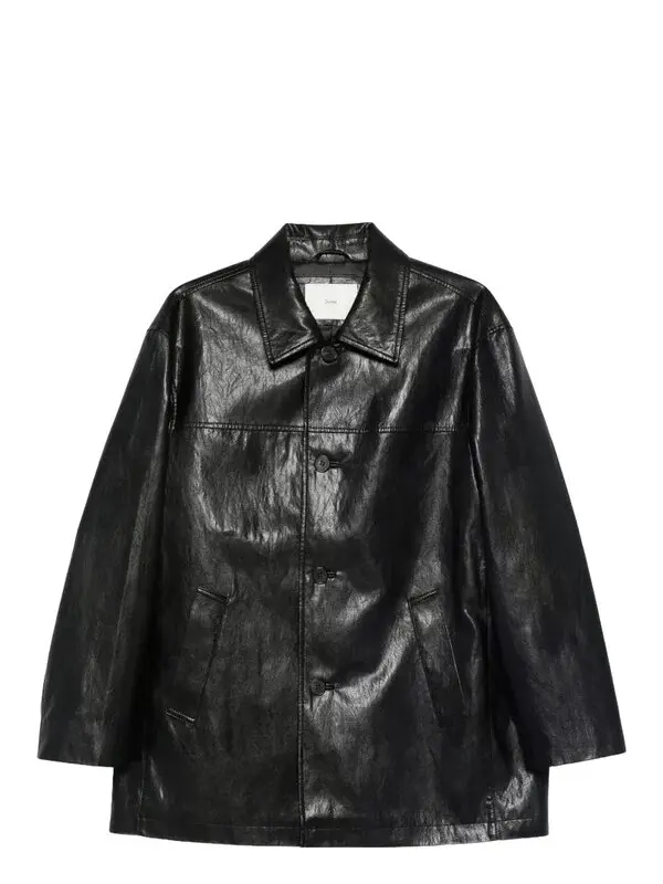 DUNST Buttoned Jacket - Black
