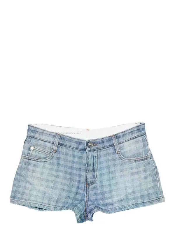 Ermanno Scervino Patterned Shorts - Blue