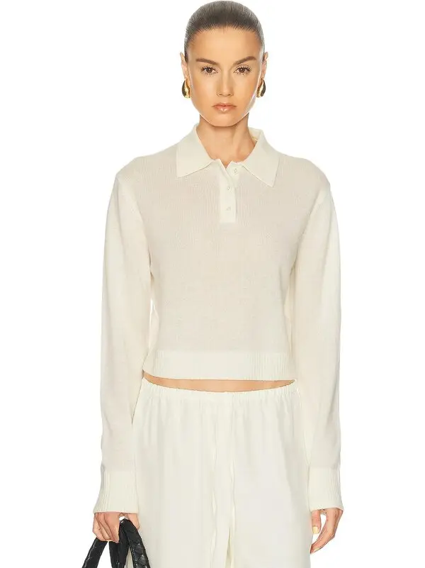 Eterne Barrett Cashmere Sweater - Cream