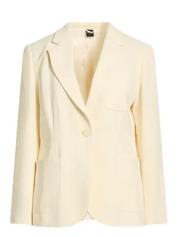 Aspesi Single-breasted Blazer - White