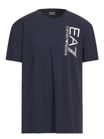 EA7 T-shirt Size Cotton, Elastane - Navy