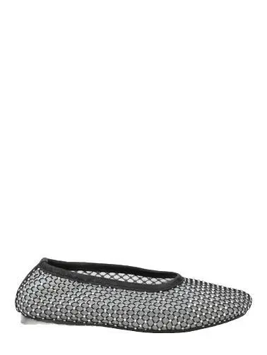 ALOHAS Perforated Ballet Flats - Black
