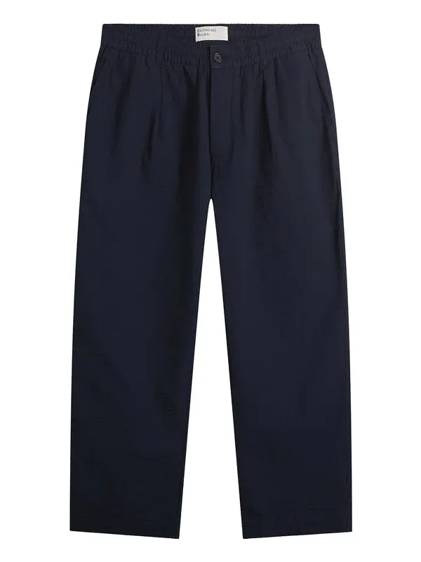Universal Works Derby Stripe Oxford Pant - Navy