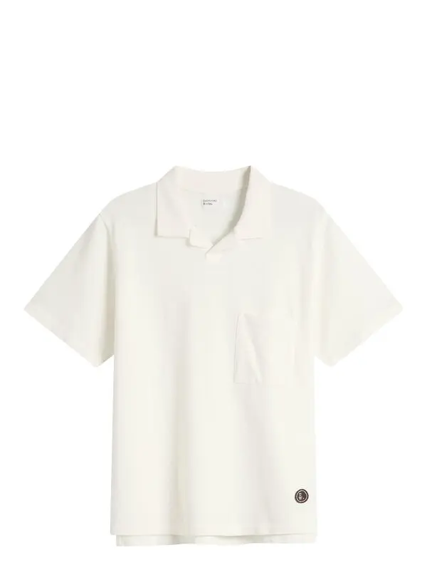 Universal Works Piquet Vacation Polo - Ecru