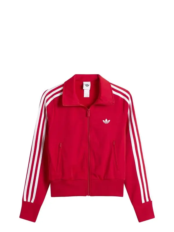 Adidas Firebird Track Top - Better Scarlet/white