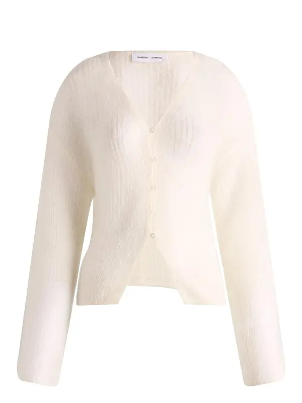 SAMSØE SAMSØE Sapoppie Cardigan - Clear Cream