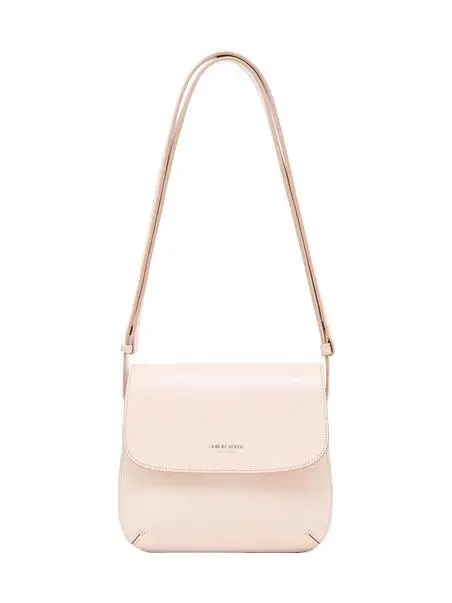 Giorgio Armani La Prima Palmellato Leather Bag - Pink