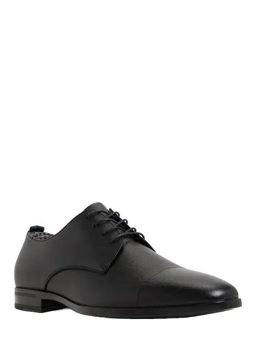 Ted Baker London Garratt Cap Toe Derby - Black Emboss