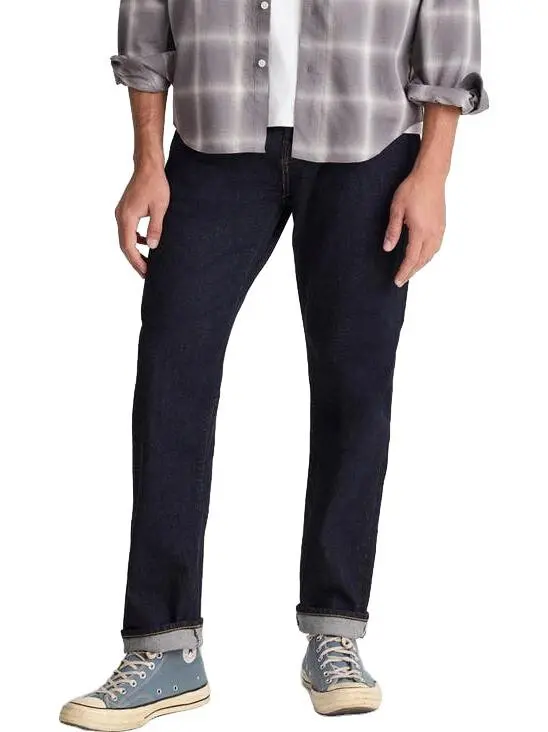 Madewell The 1991 Artisan Comfort Selvedge Straight Leg Jeans - Rinse