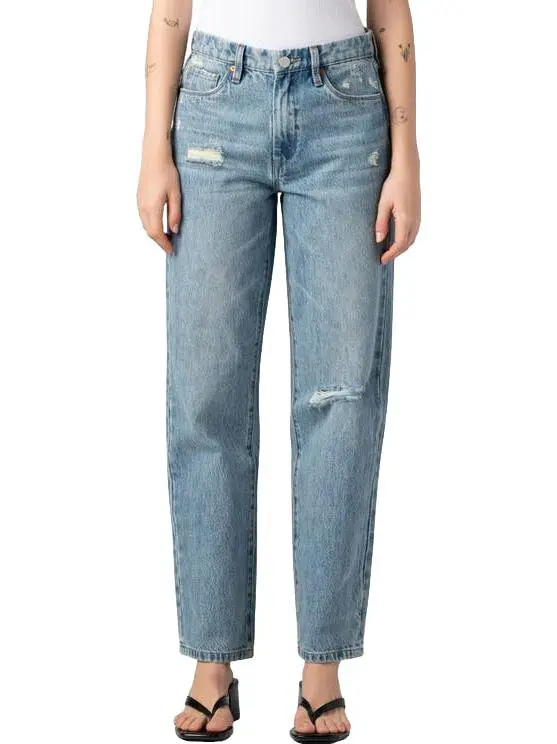 Blanknyc The Stanton Ripped Tapered Jeans - Feeling Rosy