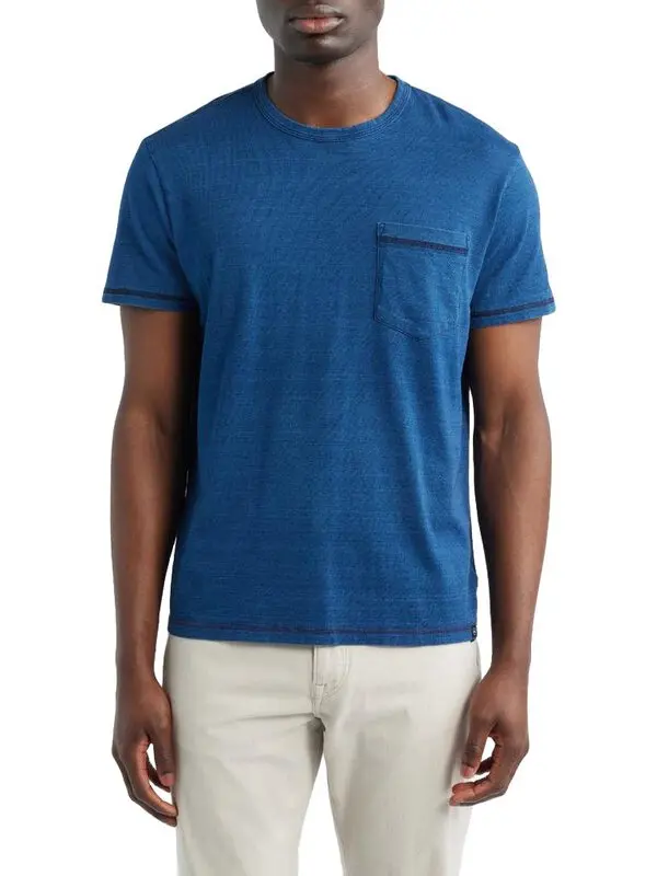 Ag Nick Slub Cotton Pocket T-shirt - Desert Night