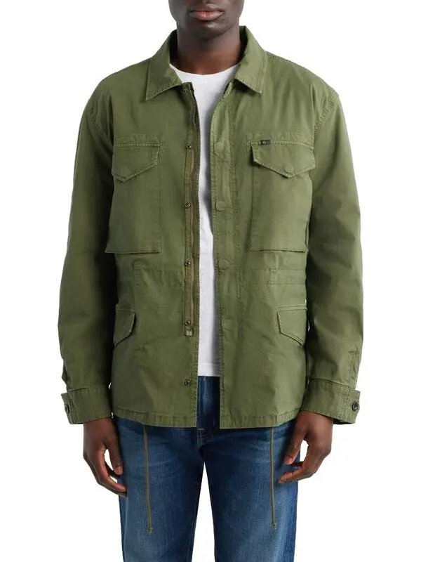 Ag Anderson Ripstop Cotton Field Jacket - Sulfur Coastal Moss