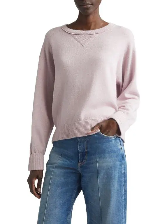 Johnstons Of Elgin Stella Cashmere Sweater - Lunan Pink