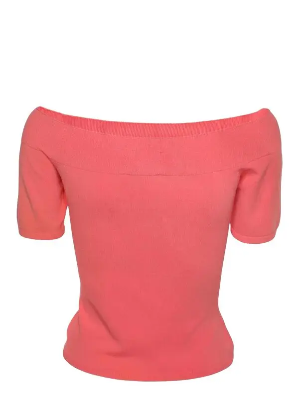 Alexander McQueen Off-the-shoulder Top - Pink