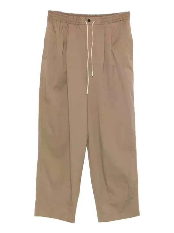 PT TORINO Pleated Trousers - Neutrals
