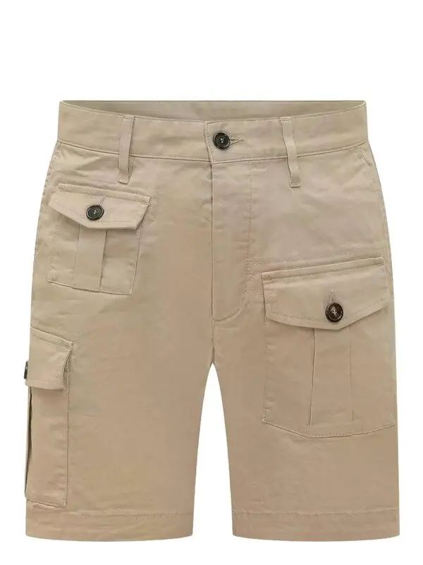 Dsquared2 Button Cargo Short - Neutrals