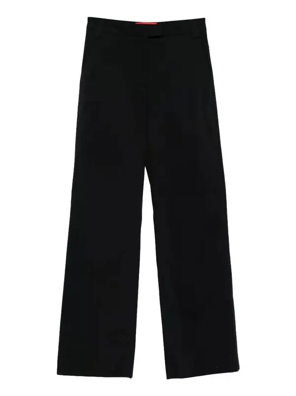 THELATEST Wide-leg Trousers - Black