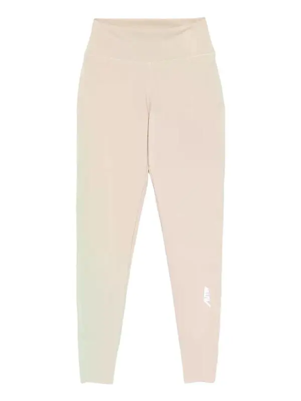 AUTRY Logo-detail Leggings - Neutrals