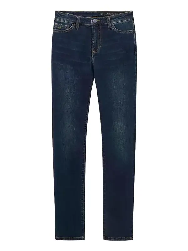 Armani Exchange 5-pocket Trousers - Blue