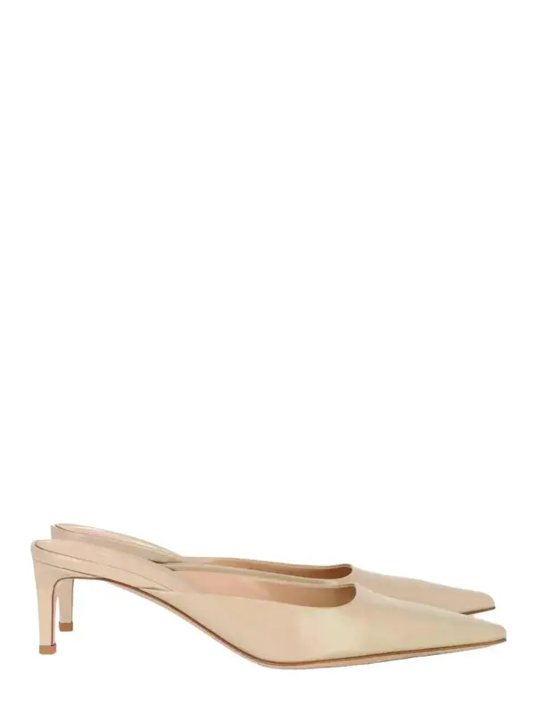 GIANVITO ROSSI Pointed-toe Mules - Pink