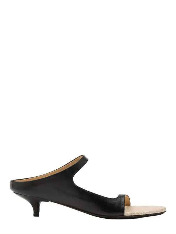 Marsèll Fiuto Double-strap Heeled Sandals - Black