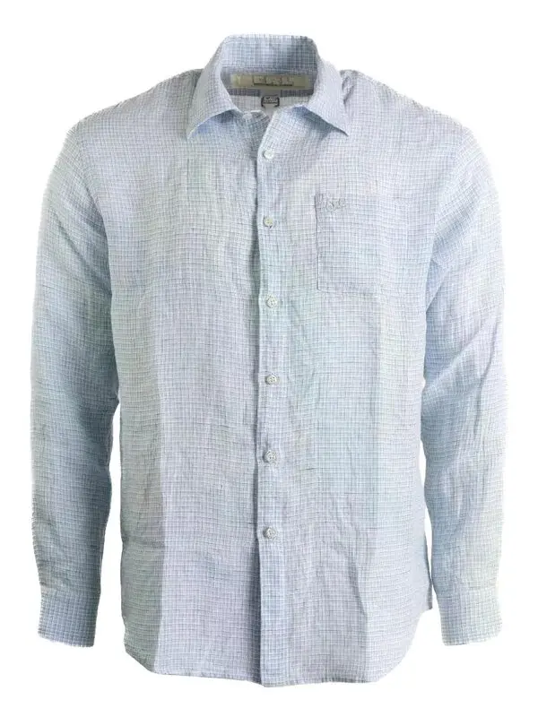 ERL Check Pocket Shirt - Blue