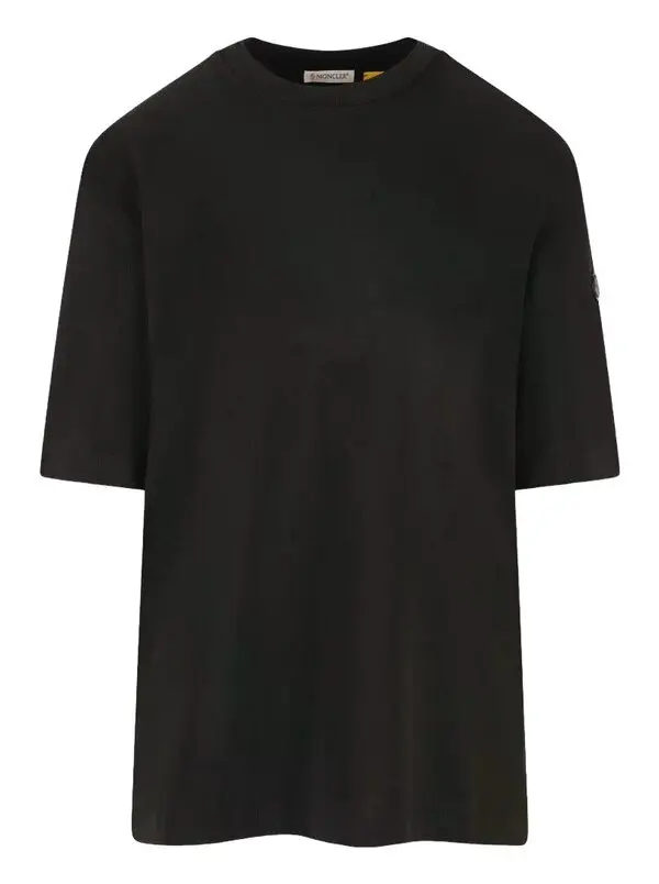 Moncler Logo T-shirt - Black