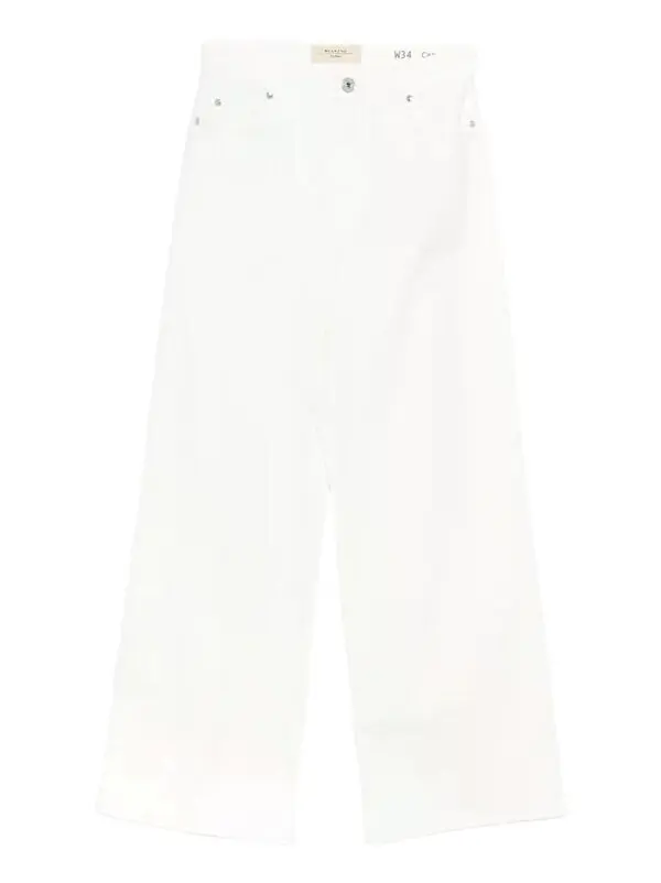 Max Mara Cannes Wide-leg Trousers - White