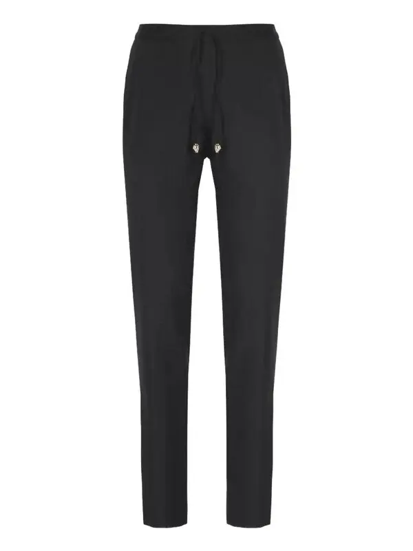Fabiana Filippi Drawstring Trousers - Black