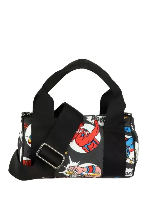 Moschino Cartoon-print Luggage - Black