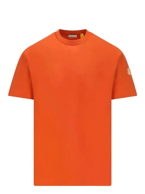 Moncler X X Gilga Farm Logo Cartoon T-shirt - Orange
