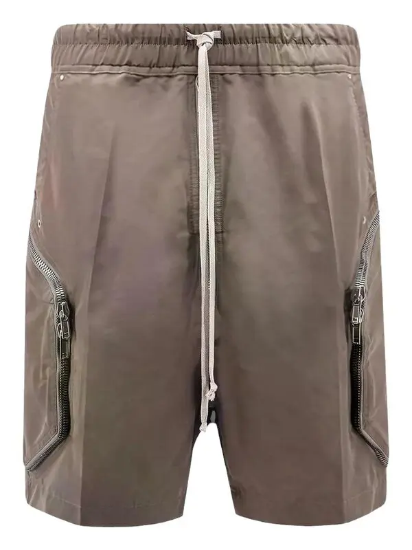 Rick Owens Zip-pockets Shorts - Brown
