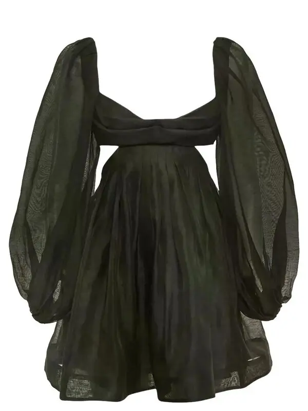 Zimmermann Cut-out Mini Dress - Black