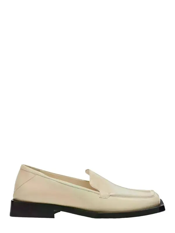 Attico Square-toe Loafers - Neutrals