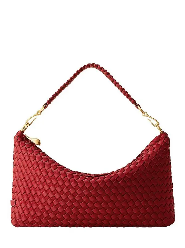 NAGHEDI Porto Small Half-man Saddle Bag - Rosso