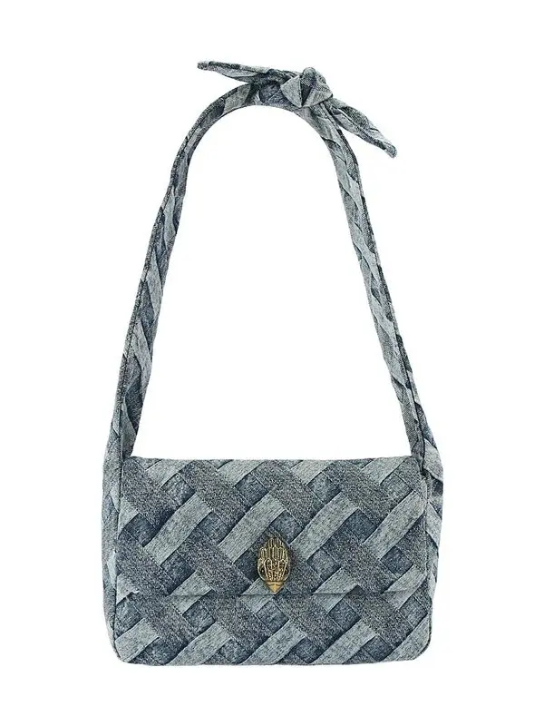 Kurt Geiger Kensington Knot Shoulder Bag - Navy