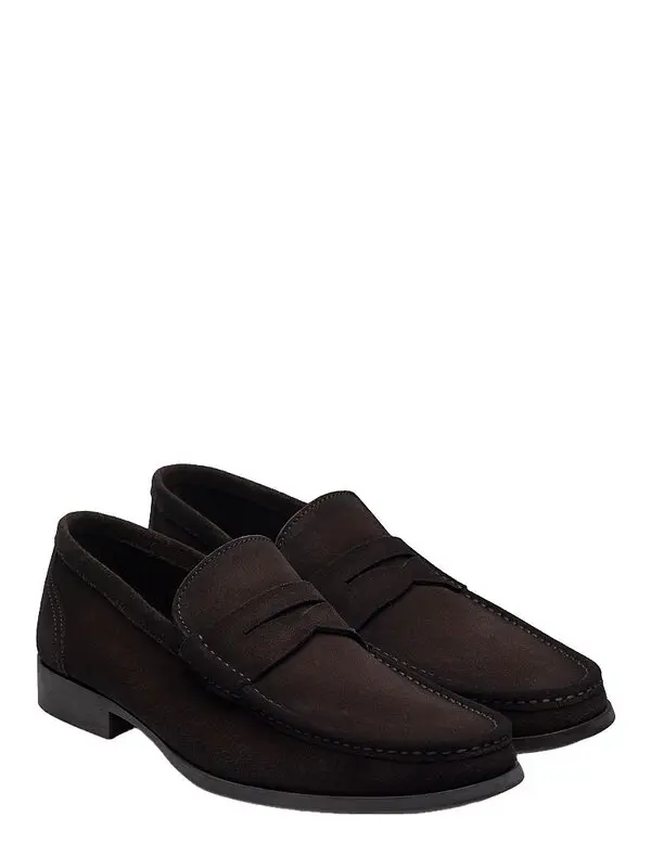 Magnanni Gentry Penny Loafers - Brown