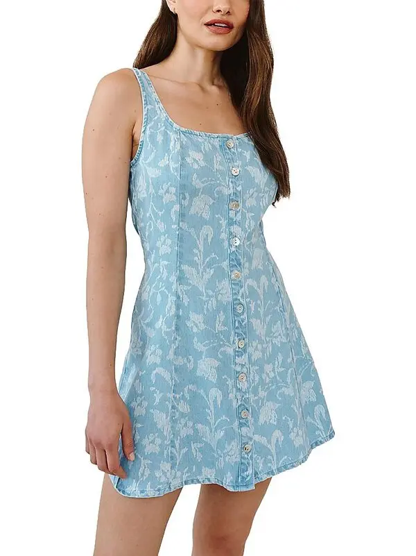 Bella Dahl Sleeveless Fitted Mini Dress - Vintage Fleur