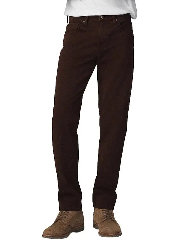 Joe's Jeans Brixton Luxe Twill Slim Straight Fit Pants - Mulch