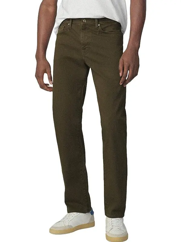 Joe's Jeans Brixton Luxe Twill Slim Straight Fit Pants - Tea Leaf
