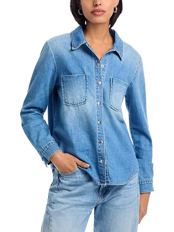 L'Agence Isla Denim Shirt - Anaheim