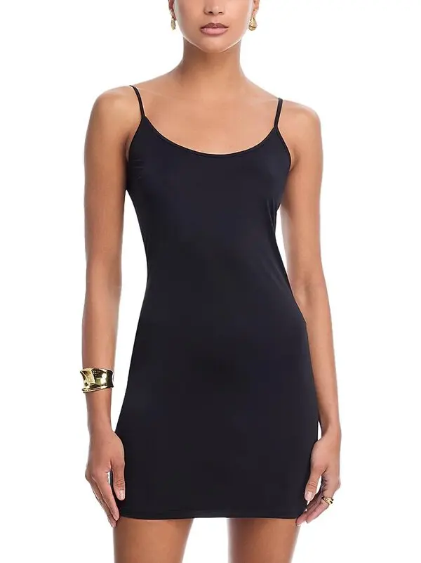 L'Agence Slip Dress - Black