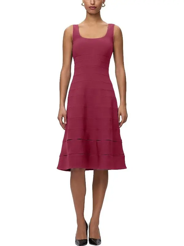 Herve Leger Zinnia Bandage Dress - Camellia