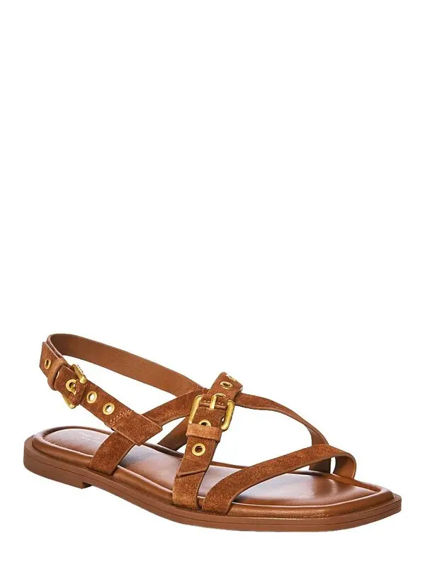 Rag & Bone Harlow Sandals - Umber Suede
