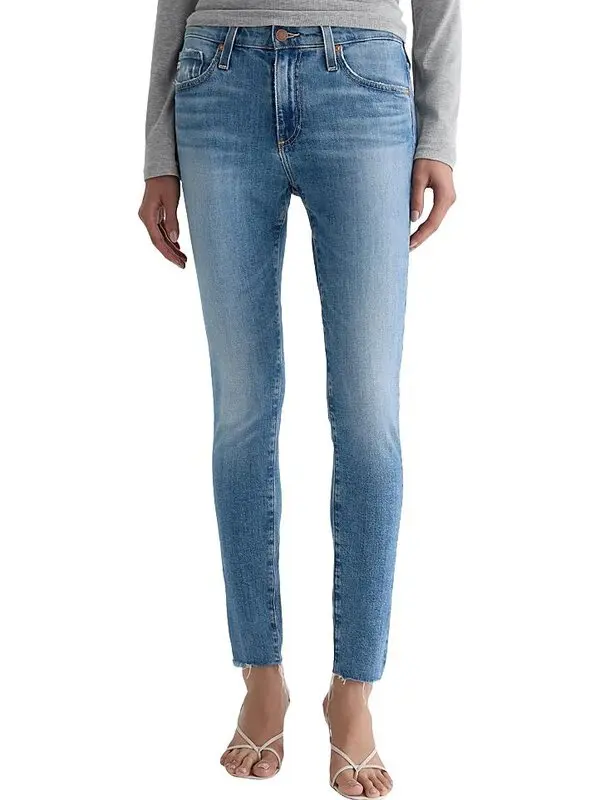 Ag Farrah Mid Rise Ankle Jeans - American West
