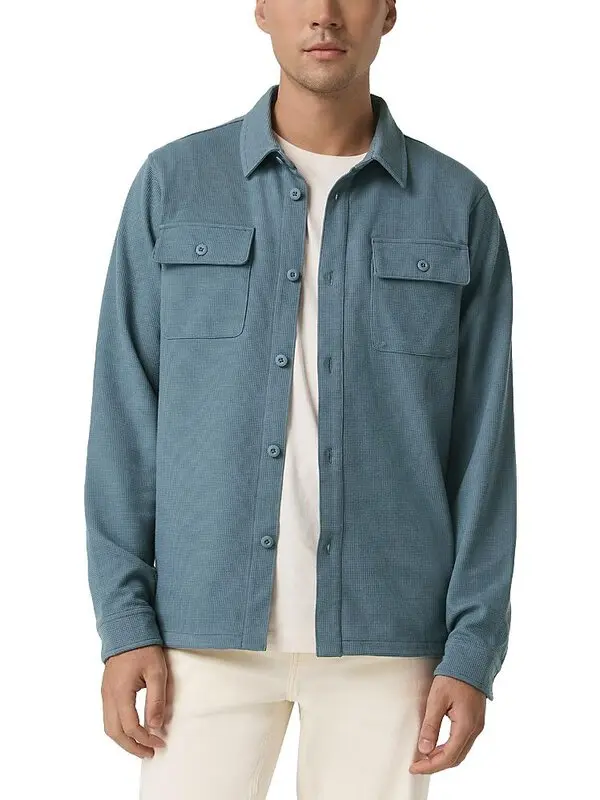 Vuori Waffle Shirt Jacket - Abyss