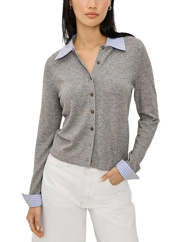 Rails Eryn Sweater Cardigan - Heather Grey