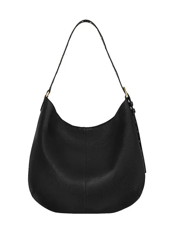 Rebecca Minkoff Naomie Leather Hobo Bag - Black