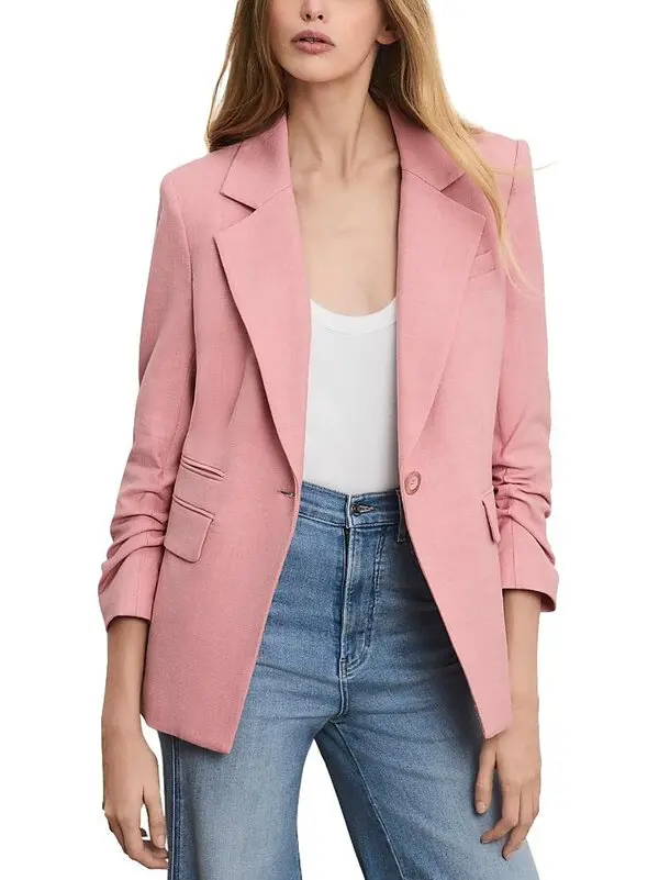Veronica Beard Battista Dickey Jacket - Petal