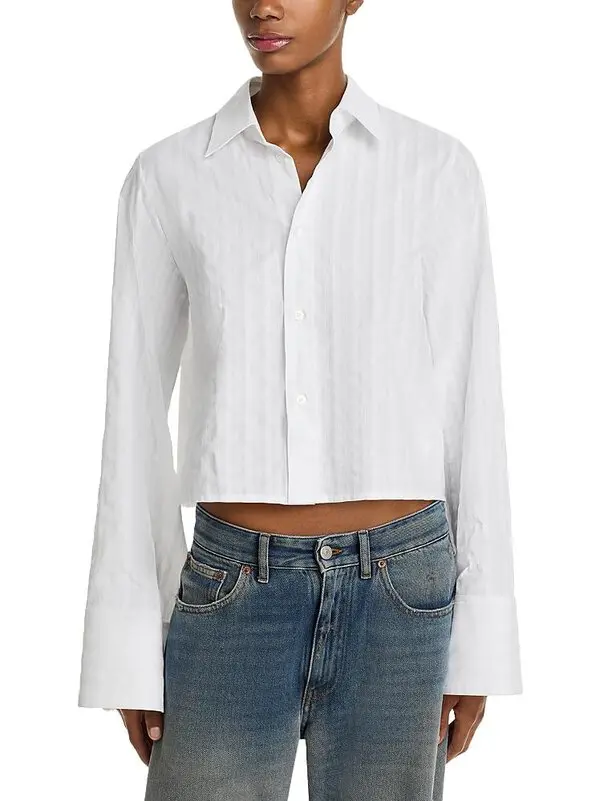 MAISON MARGIELA Long Sleeve Shirt - White